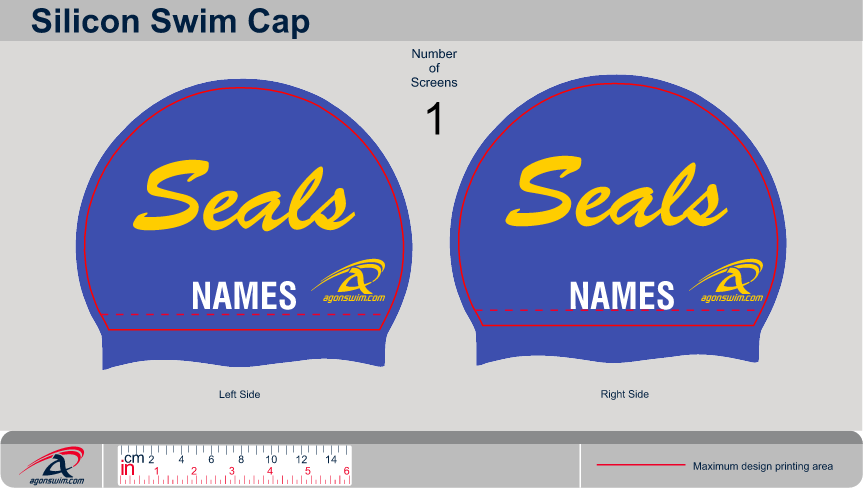 Silicone Silicon swim cap (2025) - Agonswim.com