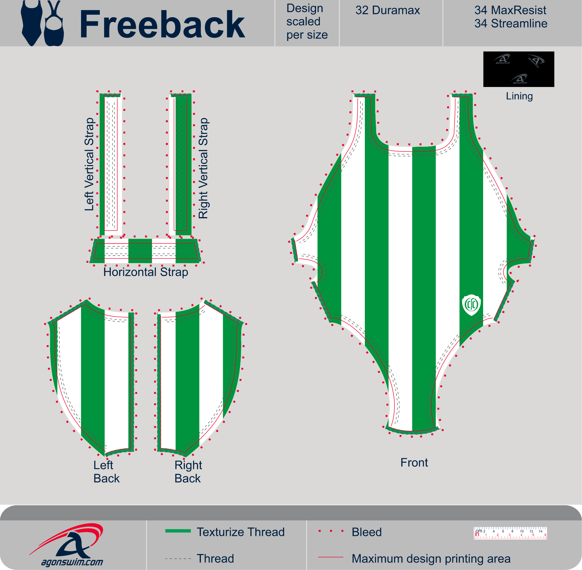 MaxResist Freeback Fully Front and Back Lined (2025) - Agonswim.com