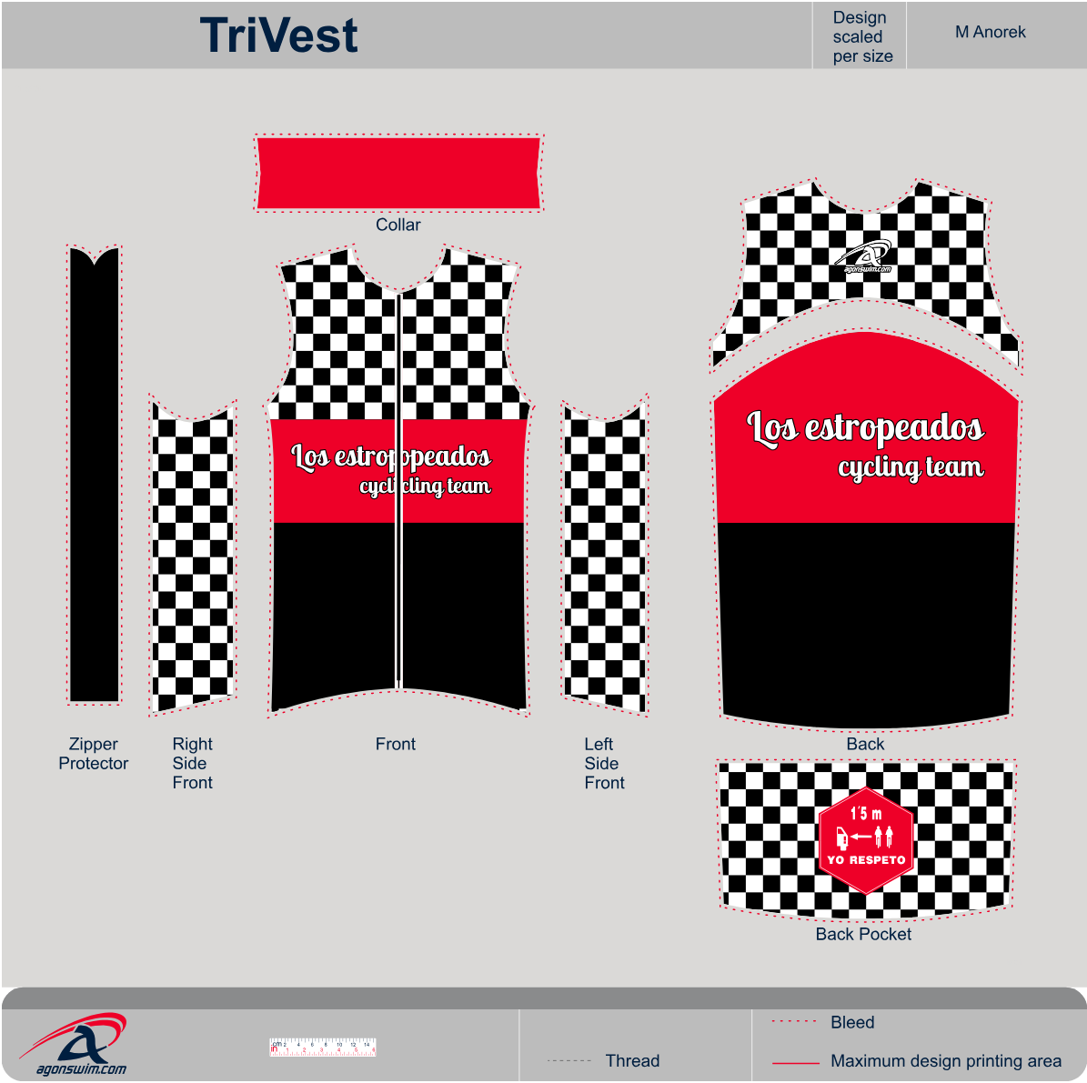 Anorek Trivest (2020) - Agonswim.com