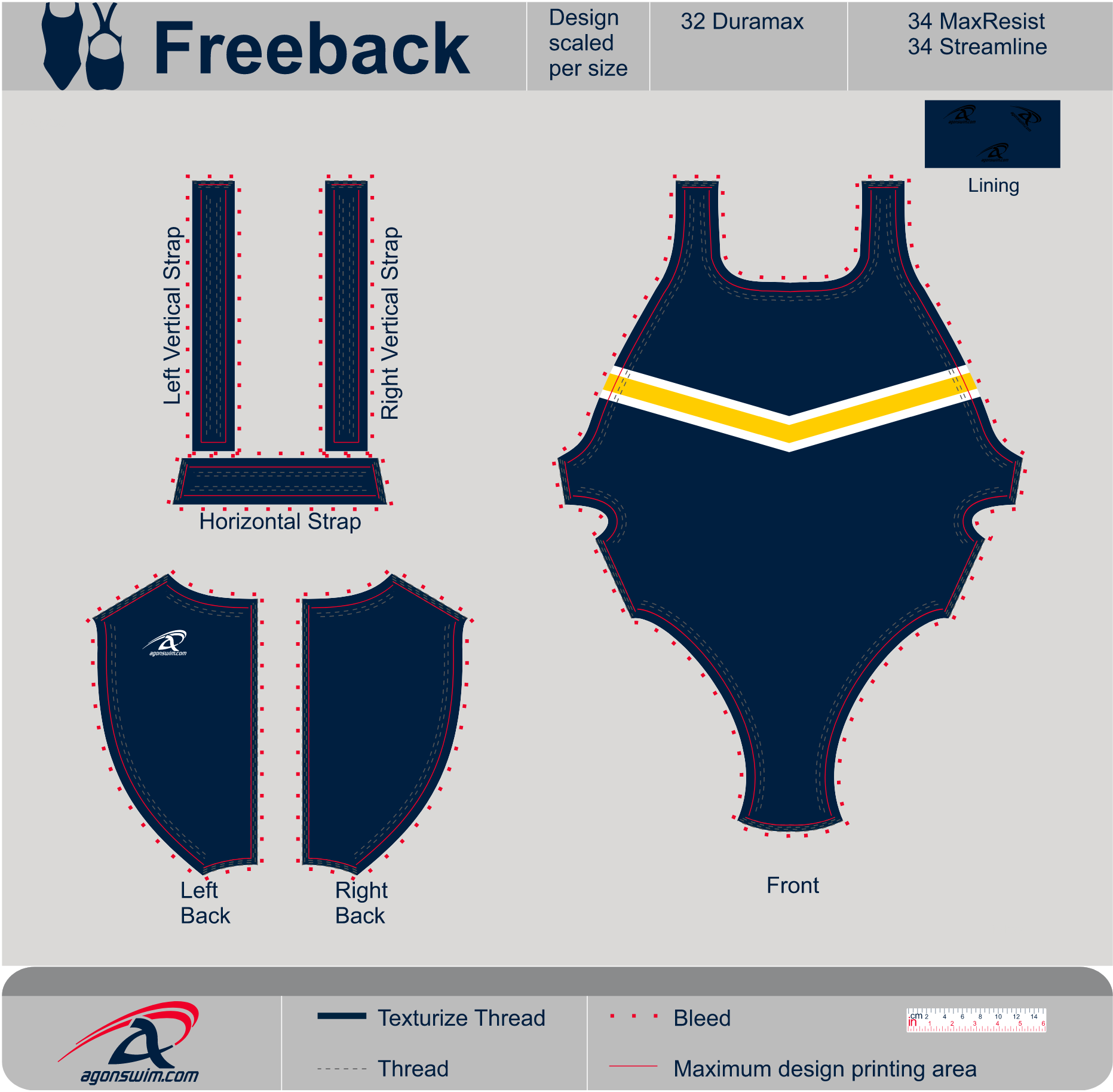 MaxResist Freeback Fully Front and Back Lined (2021) - Agonswim.com