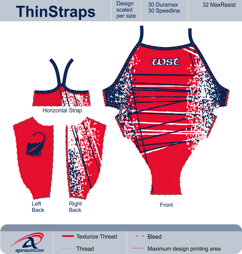 MaxResist ThinStraps Fully Front and Back Lined (5) - Agonswim.com
