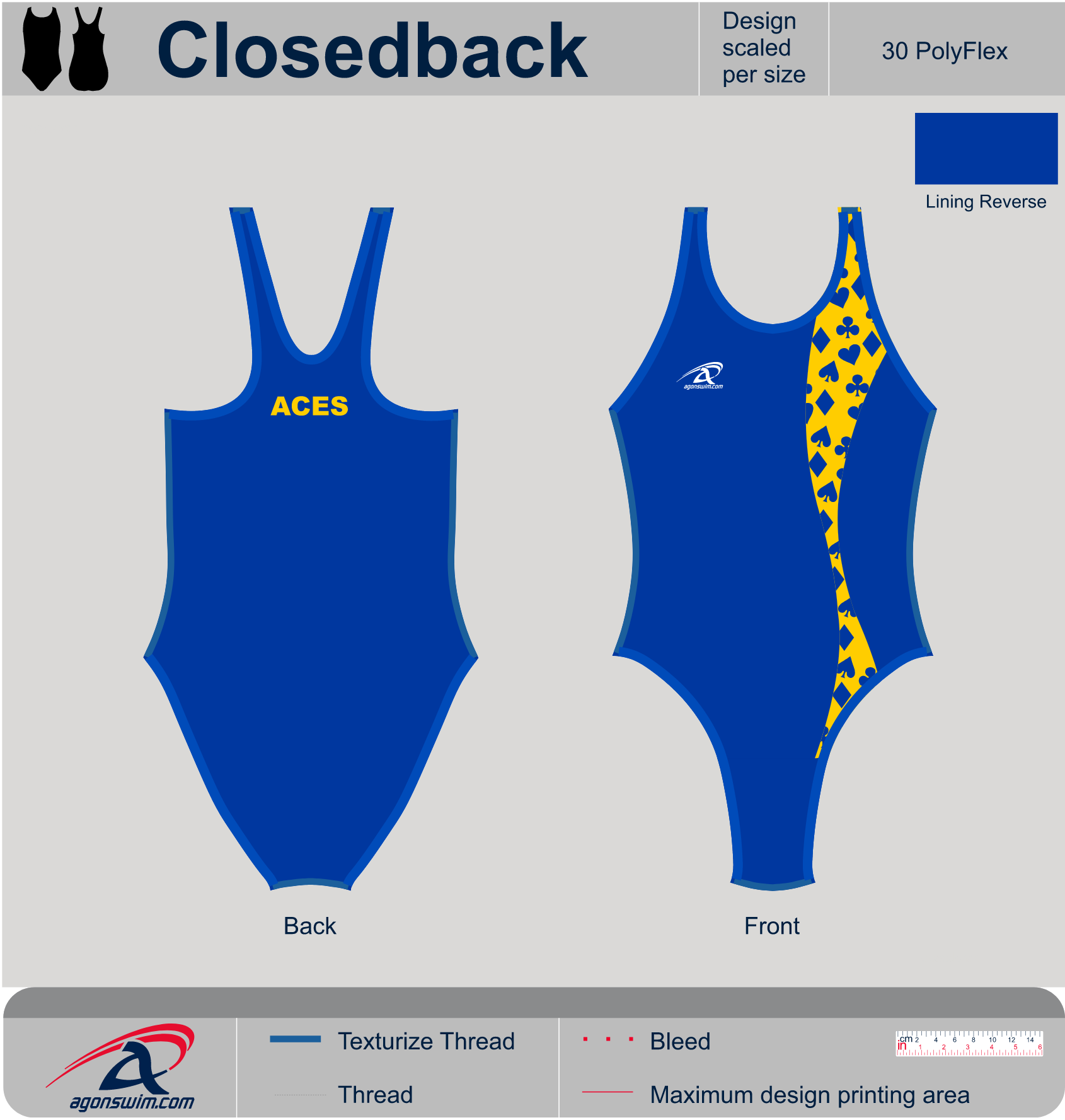 PolyFlex ClosedBack reversible Fully Front and Back Lined (2022 ...