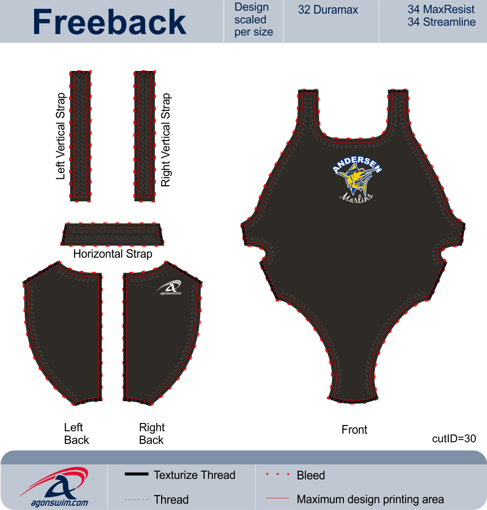 MaxResist Freeback Fully Front Lined (3) - Agonswim.com